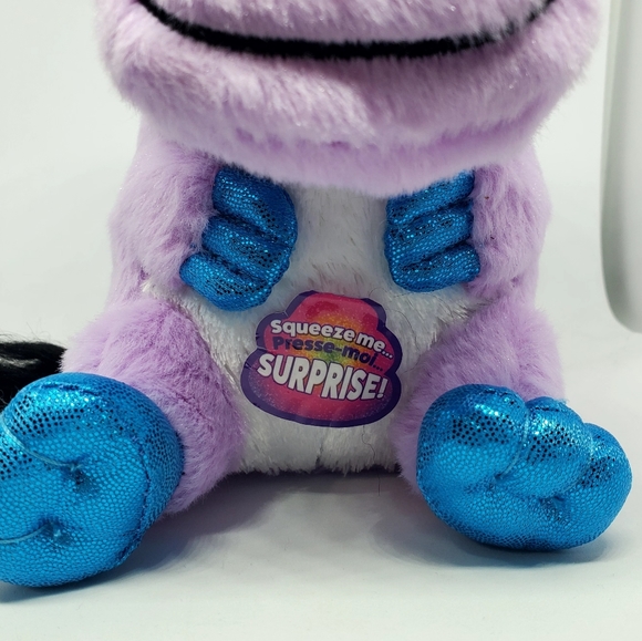 Grin Studio's | Toys | Poopchis Friends Purple Hipo Plush Soft Sparkle ...